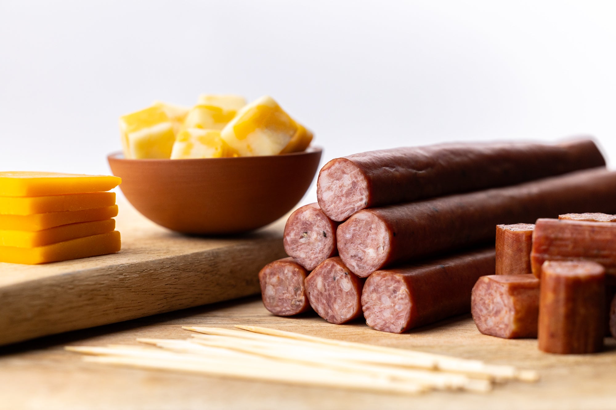 Goat & Pork Meat Snack Sticks | Calanna Specialty Meats